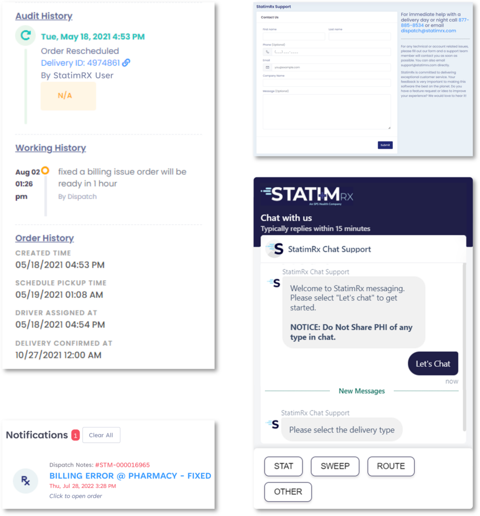 Service Types - Statim Logistics